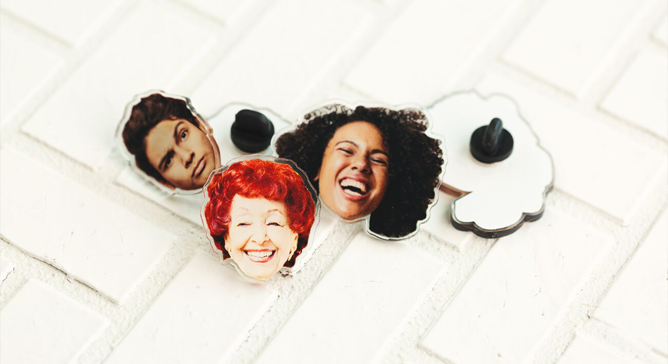 Custom Acrylic Pins: A Clearly Awesome Pin Option - Hamfai