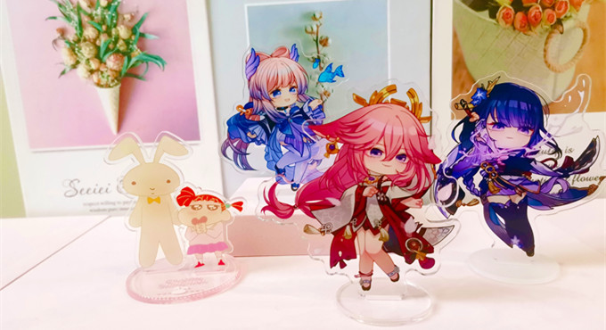 Custom Multi Uprights Acrylic Standee - Hamfai