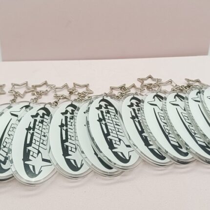 The Oval Club Logo Keychain - Hamfai