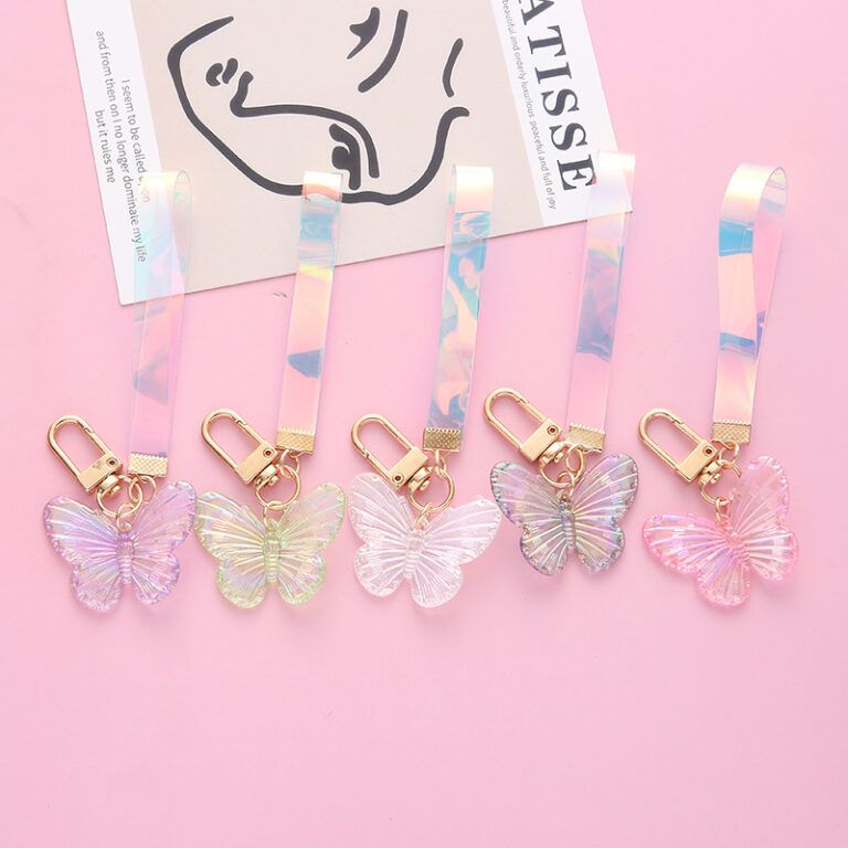 Butterfly Acrylic Keychains - Hamfai