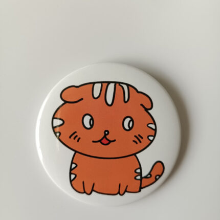 Custom Button Pins | Anime Round Tinplate Buttons - Hamfai