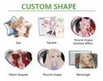 Custom Button Pins | Anime Round Tinplate Buttons - Hamfai