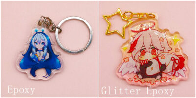 Custom Epoxy Keychain | Resin Keychain - Hamfai