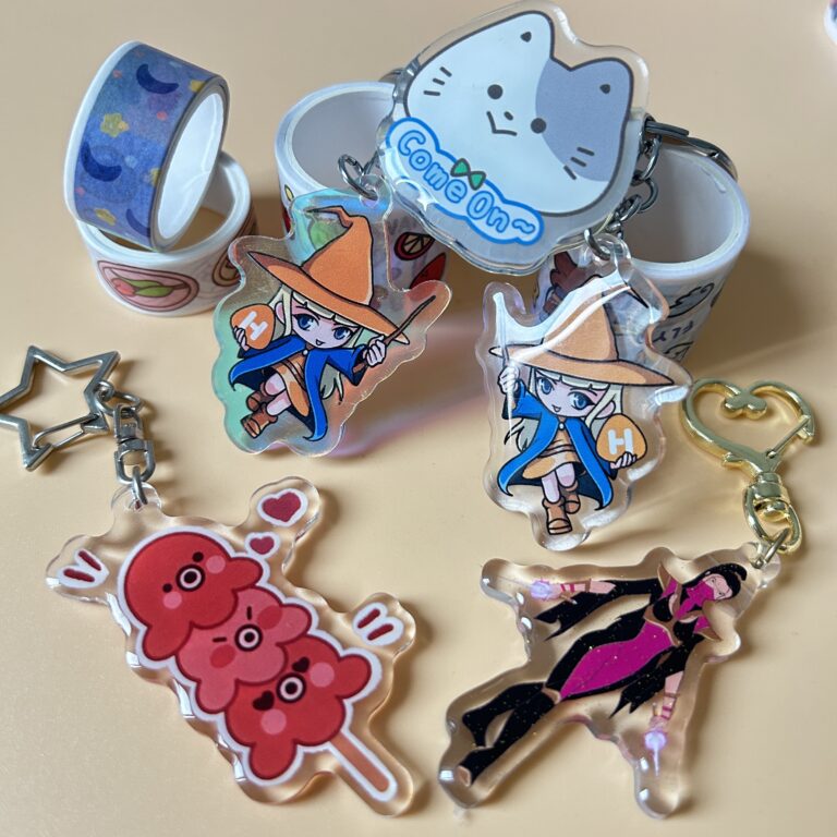 Introducing Custom Clear Acrylic Keychains - Hamfai